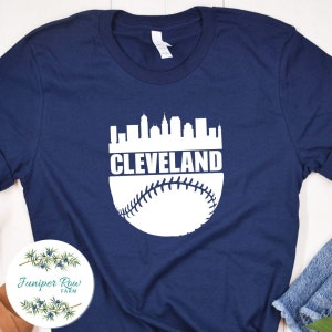 Cleveland Baseball Skyline Digital File, Svg Jpg, Dxf, Png, Cut File ...