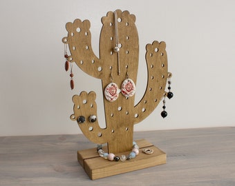 Cactus jewellery stand store