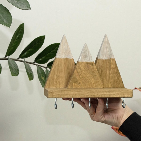 Mountain Key Rack - Etsy
