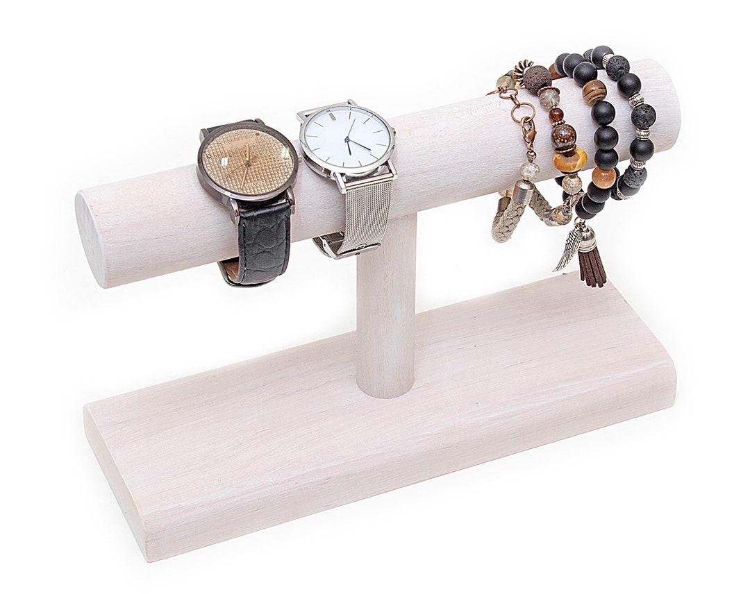 Cedar Wood Bracelet Stand, Watch Stand, Jewelry Display, Bracelet ...