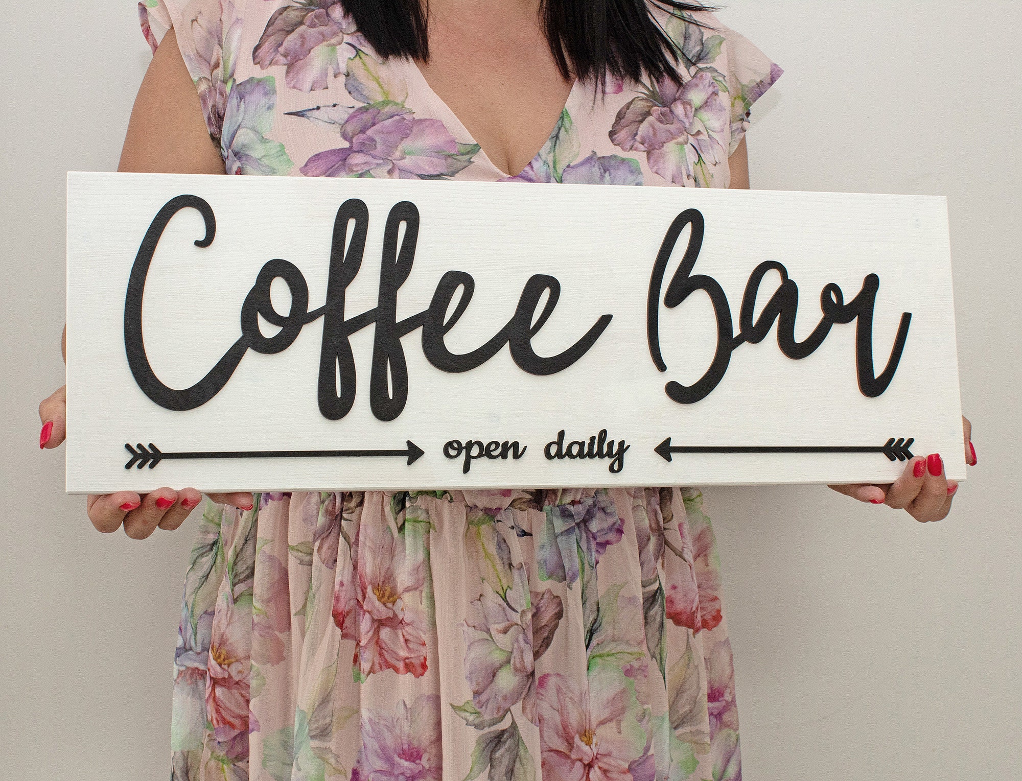 Wood Coffee Bar Sign, Wall Decor, Wood Sign, Home Decor, Farmhouse Sign ...