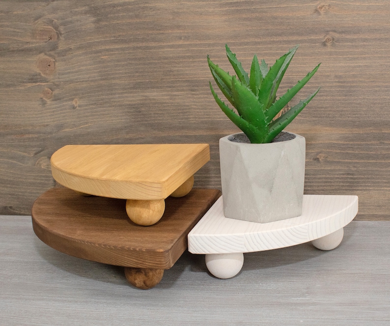 Bathroom Kitchen Corner Soap Stand / Wood Risers/ Wooden Try / - Etsy
