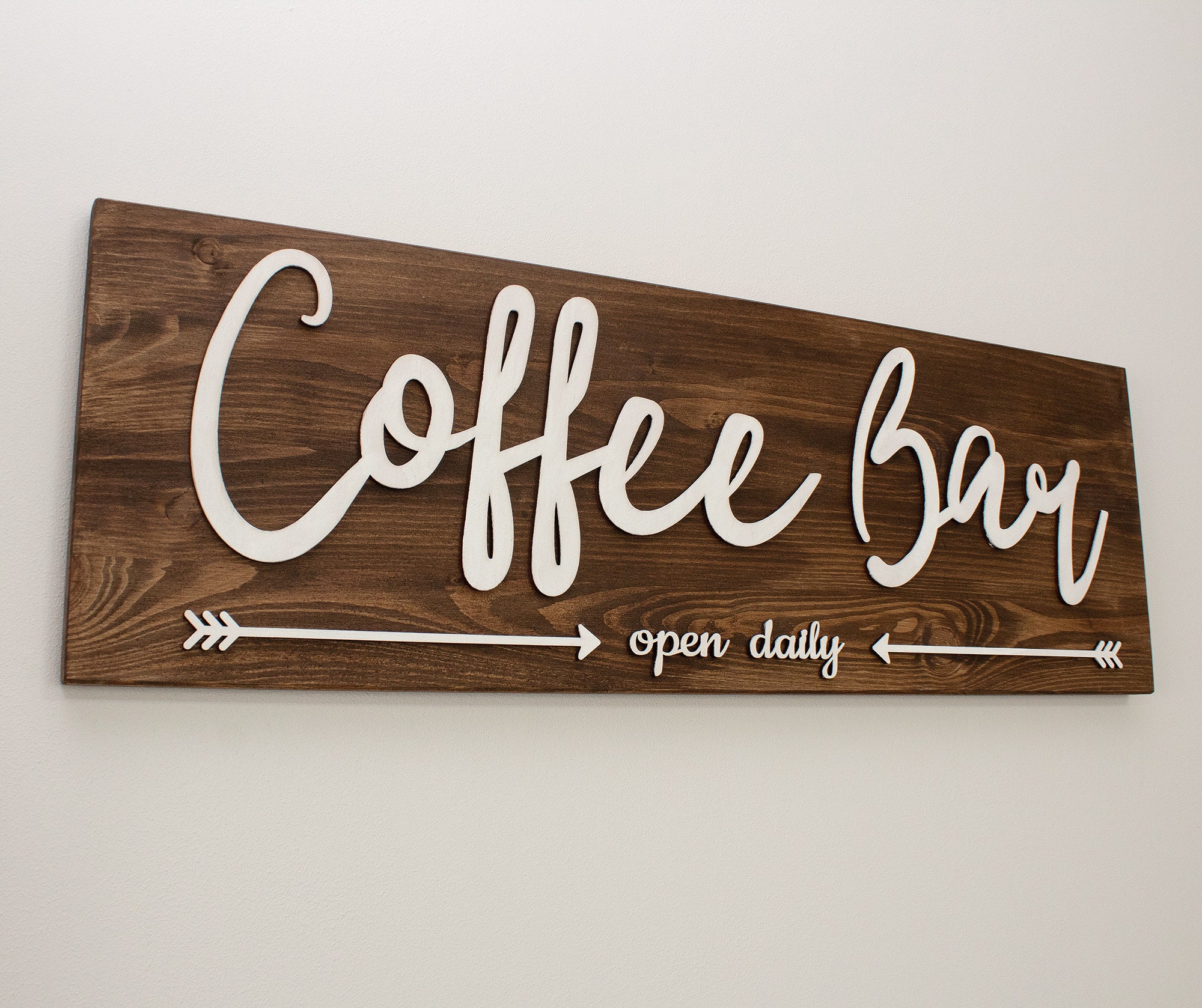 Wood Coffee Bar Sign Wall Decor Wood Sign Home Decor - Etsy
