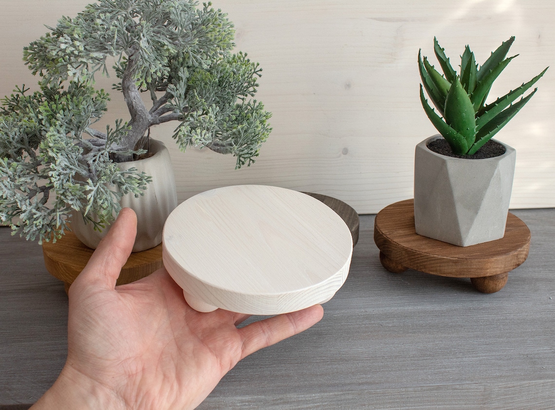 Mini Wood Stand / Wooden Stand for Tiered Tray / Farmhouse - Etsy