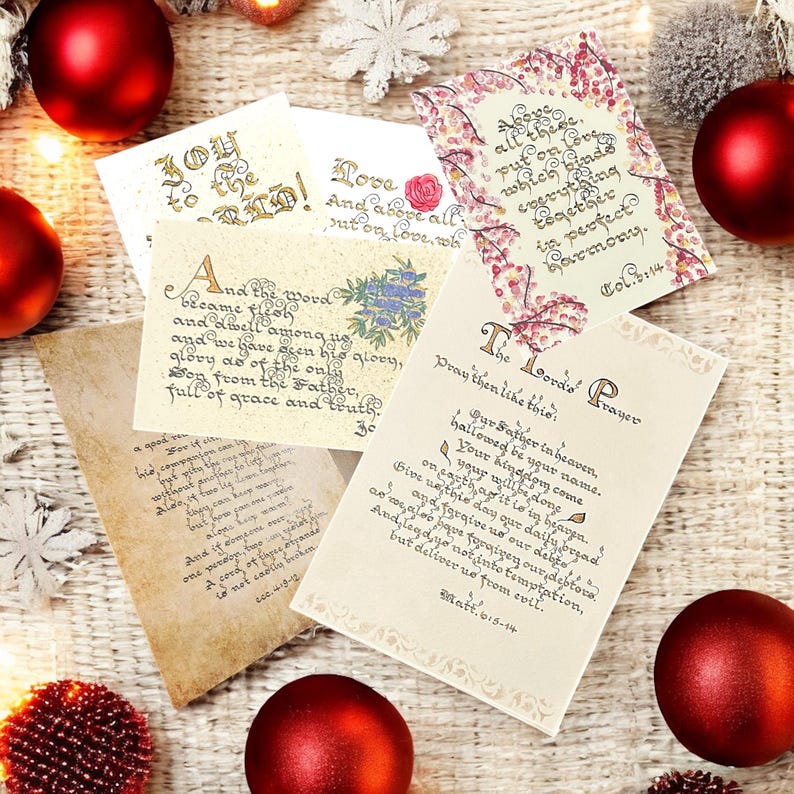 Bespoke Calligraphy Custom Hand-lettered Art for Poems, Prayers ...