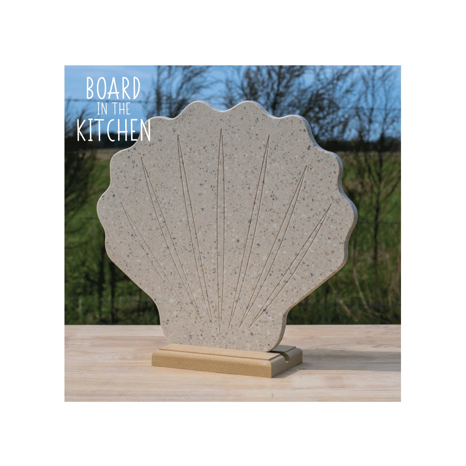 SEA SHELL Cutting Board - Etsy