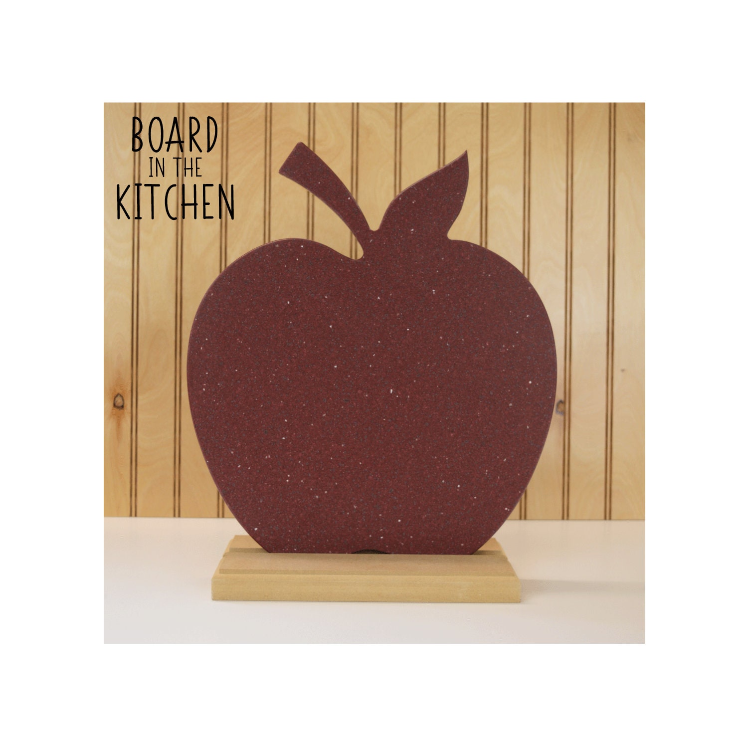 APPLE cutting board | Etsy