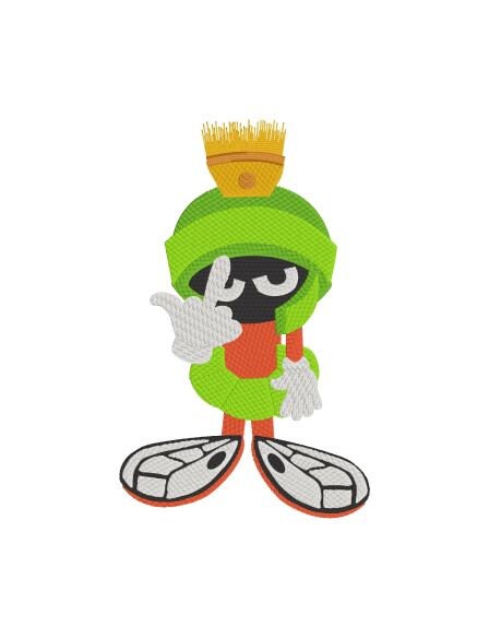 Marvin the Martian BUNDLE Embroidery Machine Digital Design Download - Etsy