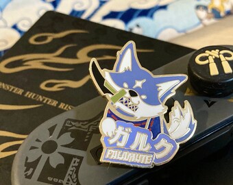 Monster Hunter Enamel Pin - Etsy