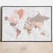Printable World Map, Wall Art, Home Decor, Large Digital Download ...