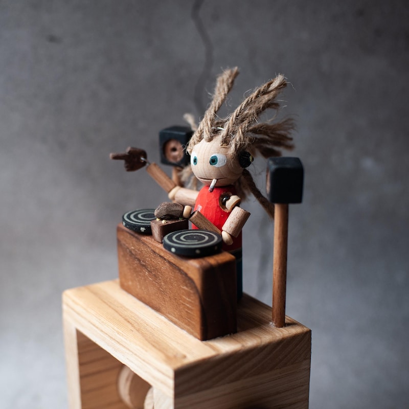 Wooden Automata - Etsy
