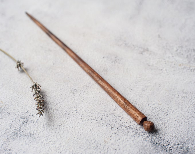 Walnut Wood Magic Wand Hand Carved. Magic Stick / Wands. Witchcraft ...