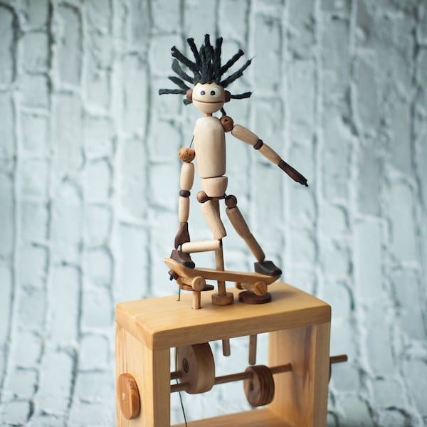 Wooden Automata - Etsy