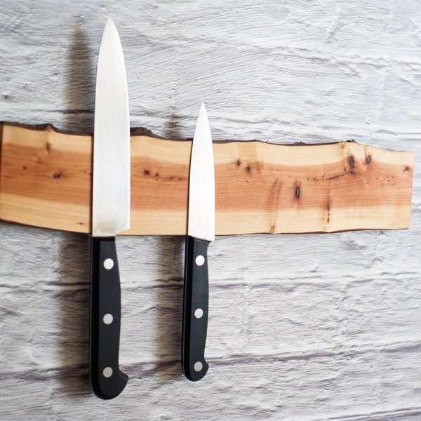 Wood Knife Rack - Etsy