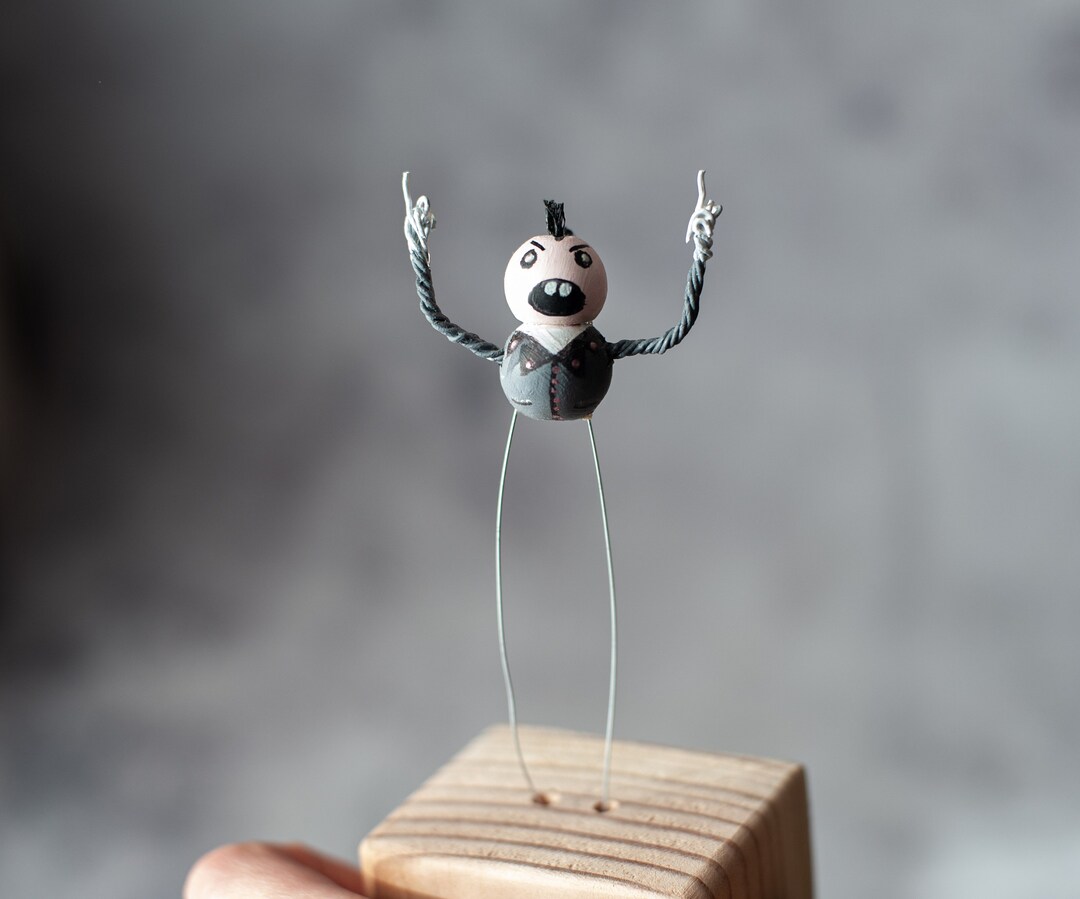 Wooden PUNK Automate Handcrafted. Kinetic Sculpture Automaton Handmade ...