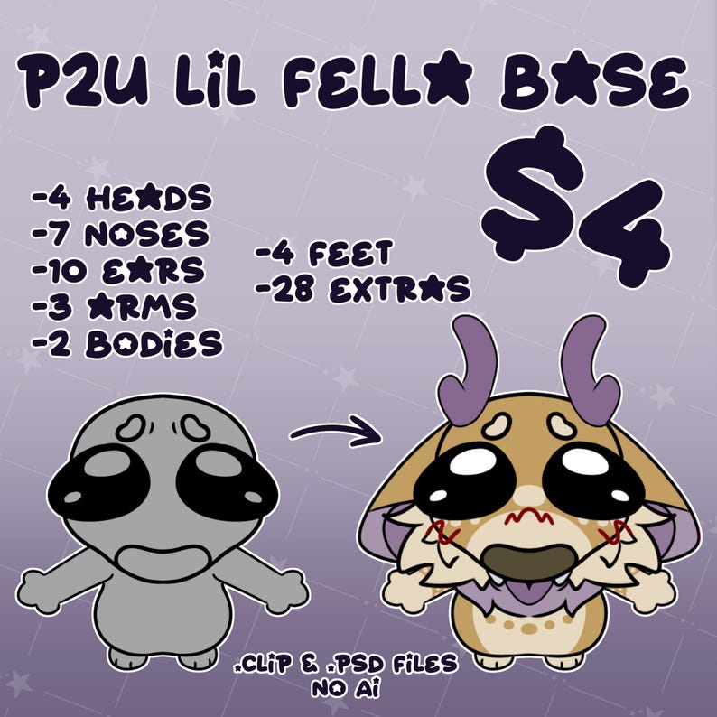 Lil Fella PTU Base - Etsy