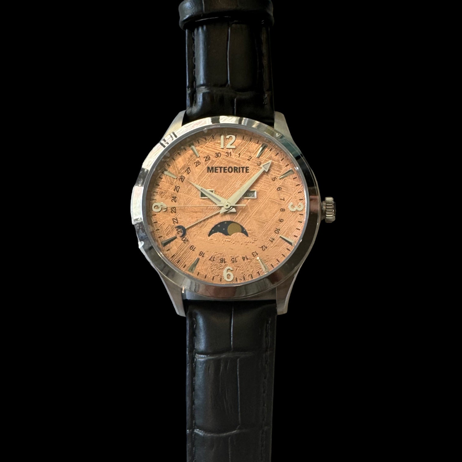 Stylish Real Meteorite Watch Muonionalusta Watch Meteorite - Etsy