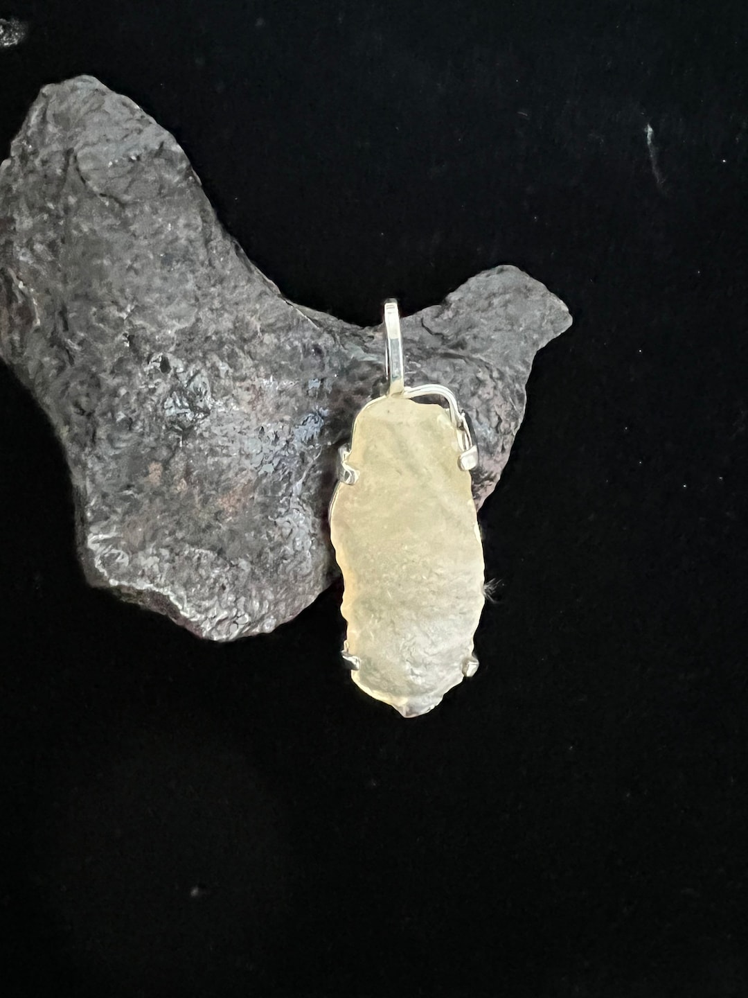 Libyan Desert Glass- Tektite- Amulet - Etsy