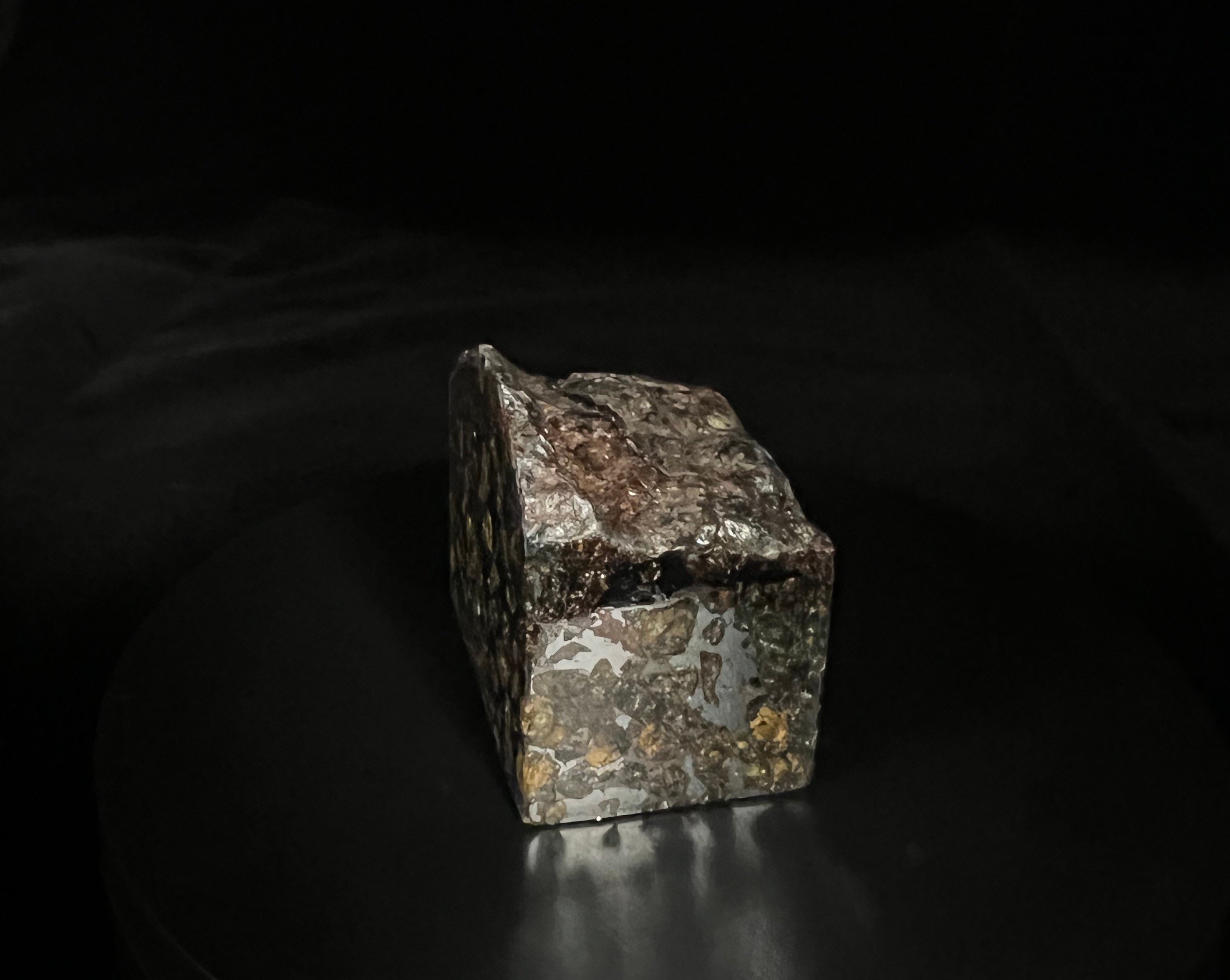 Real Pallasite Meteorite Monolith Specimen Brenham Pallasite Real Meteorite - Etsy