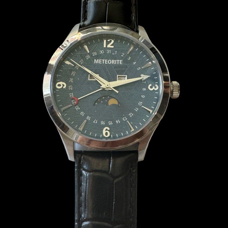 Stylish Real Meteorite Watch Muonionalusta Watch Meteorite - Etsy