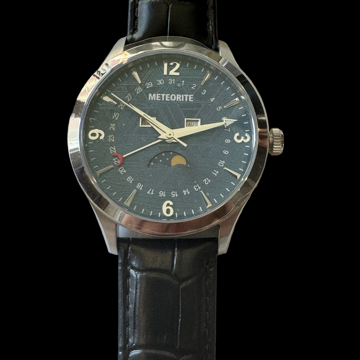 Stylish Real Meteorite Watch Muonionalusta Watch Meteorite - Etsy