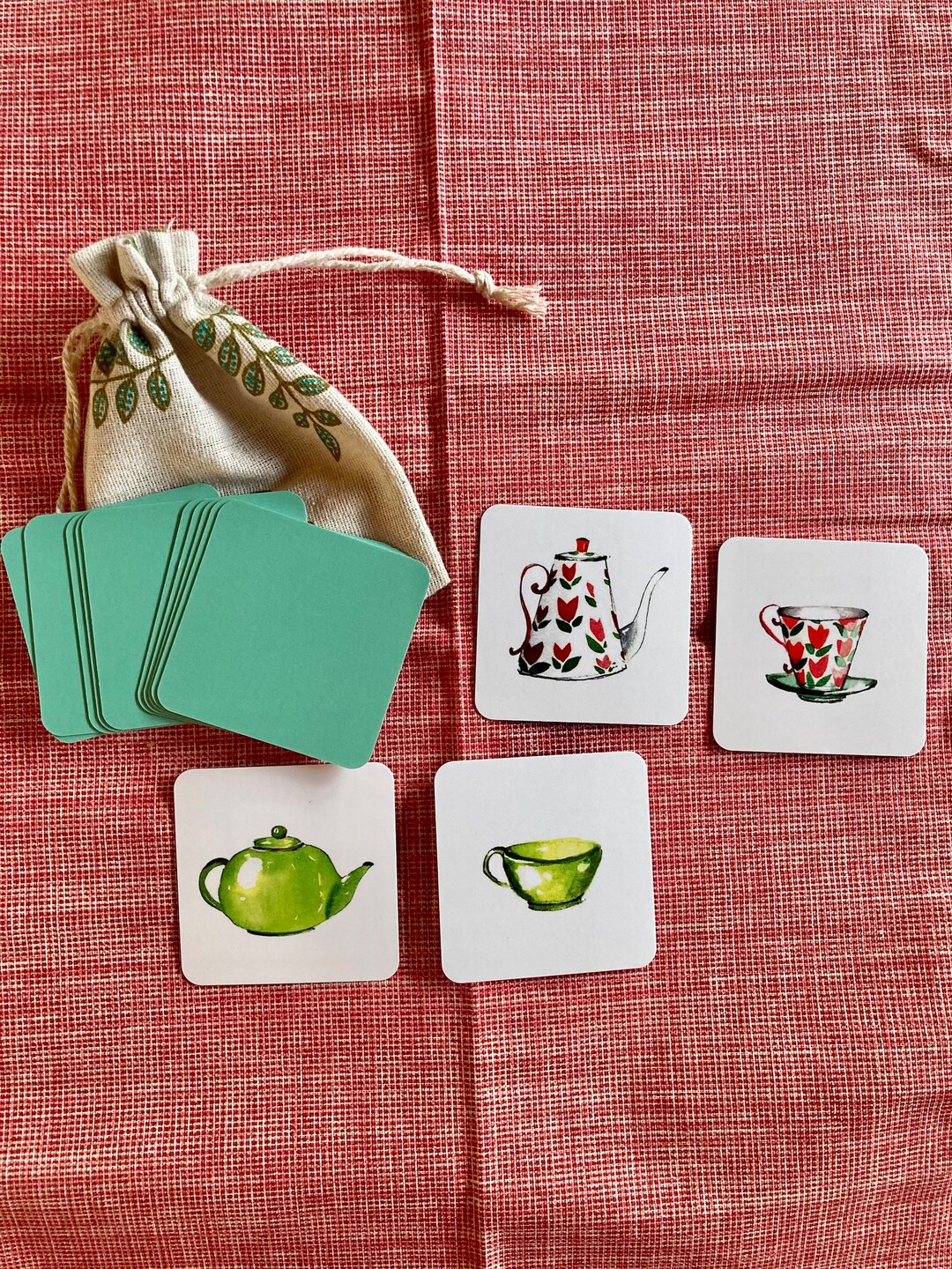 Tea Party Game - the Teapot and Teacup Matching Game! - Memory Card ...