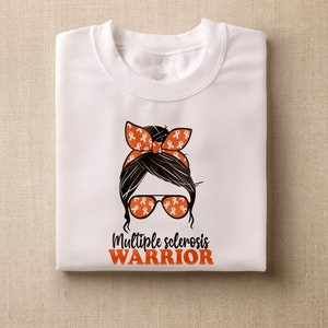 Multiple Sclerosis Awareness SVG Bundle - 25 Designs, Orange Ribbon SVG ...