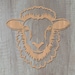 Sheep Laser SVG Cut File, Sheep Wall Art SVG, DXF, Eps, Sheep Vector ...