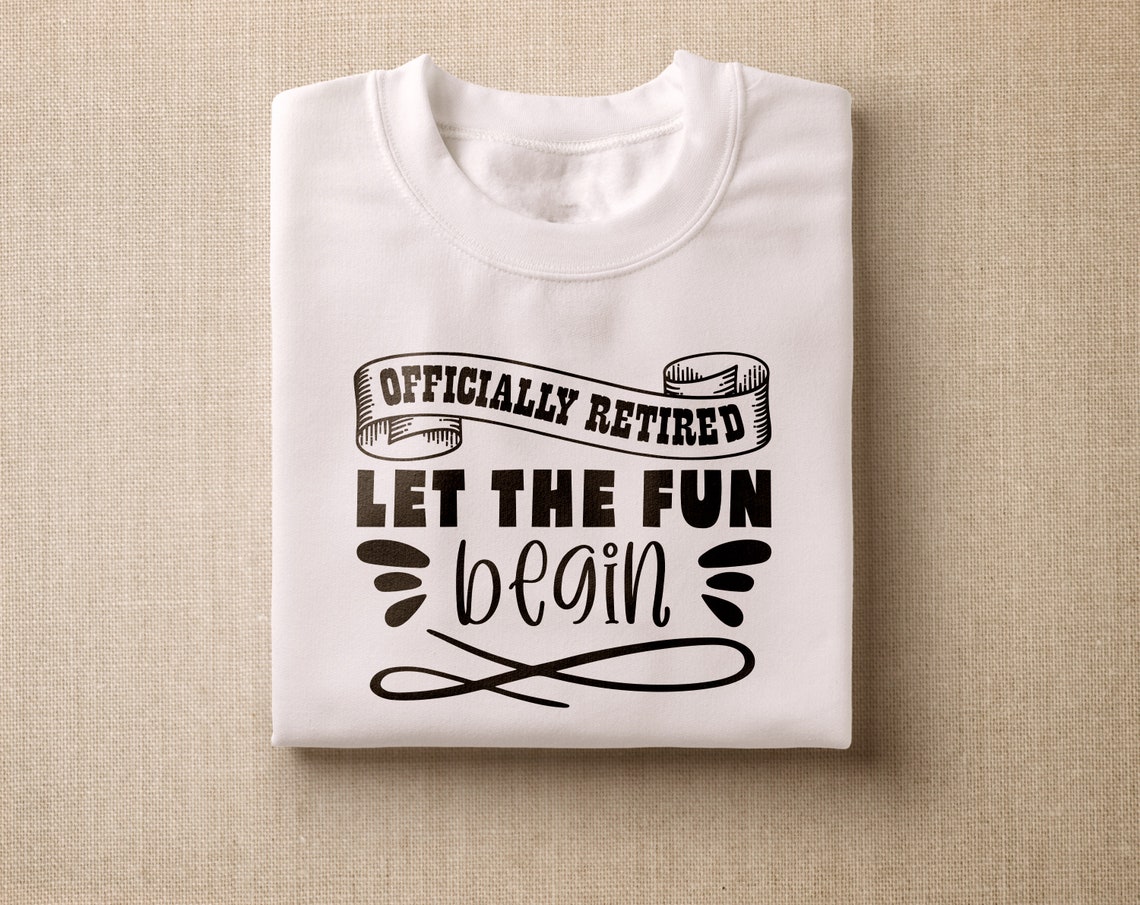 Retirement Quotes SVG Bundle, 6 Designs, Officially Retired 2025 SVG ...