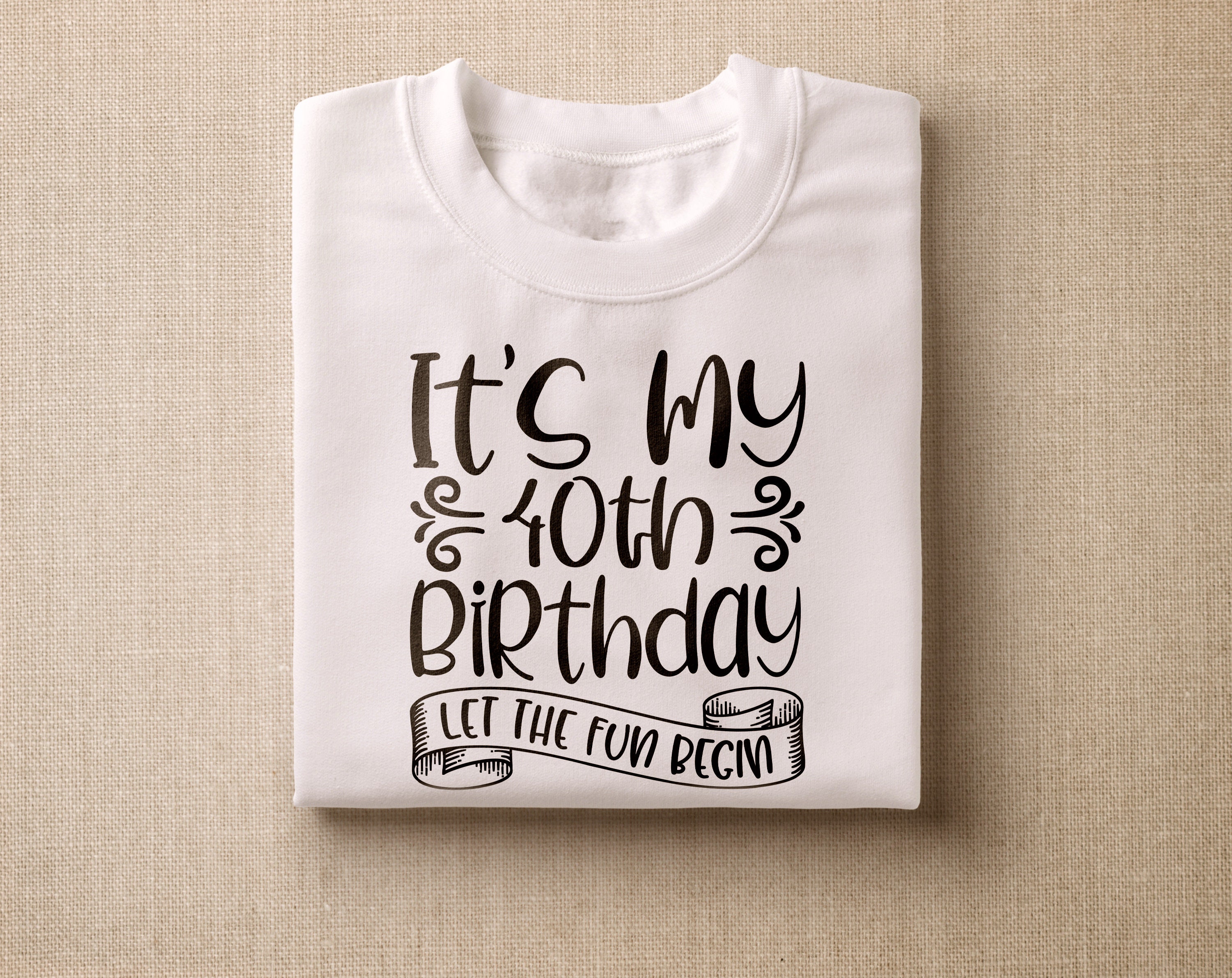 40th Birthday SVG Bundle 6 Designs 40 and Fabulous SVG It - Etsy