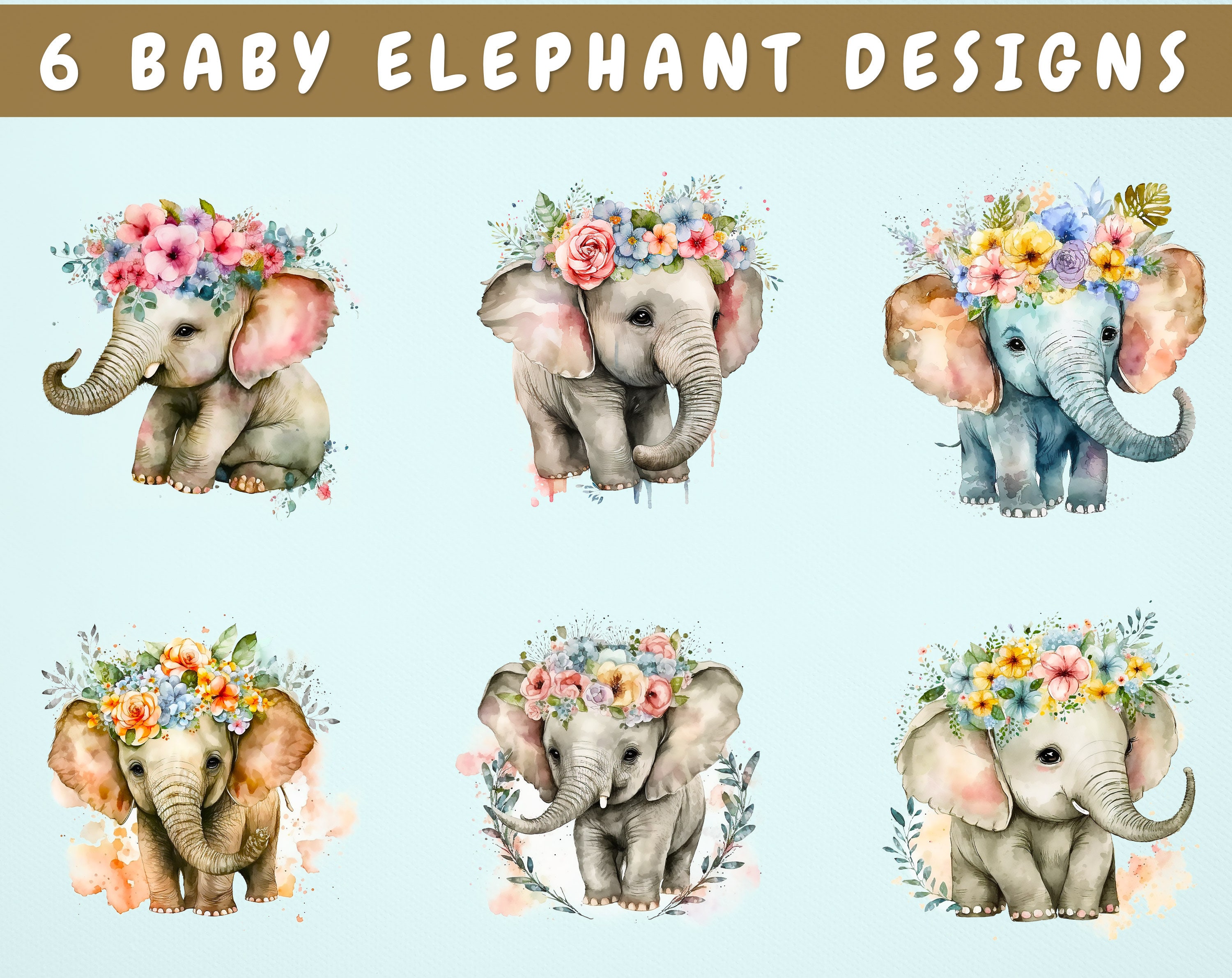 Cute Elephant Designs