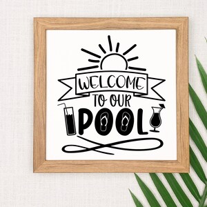 Pool Quotes SVG Bundle, 6 Designs, Pool Sayings SVG, Life is Better by ...