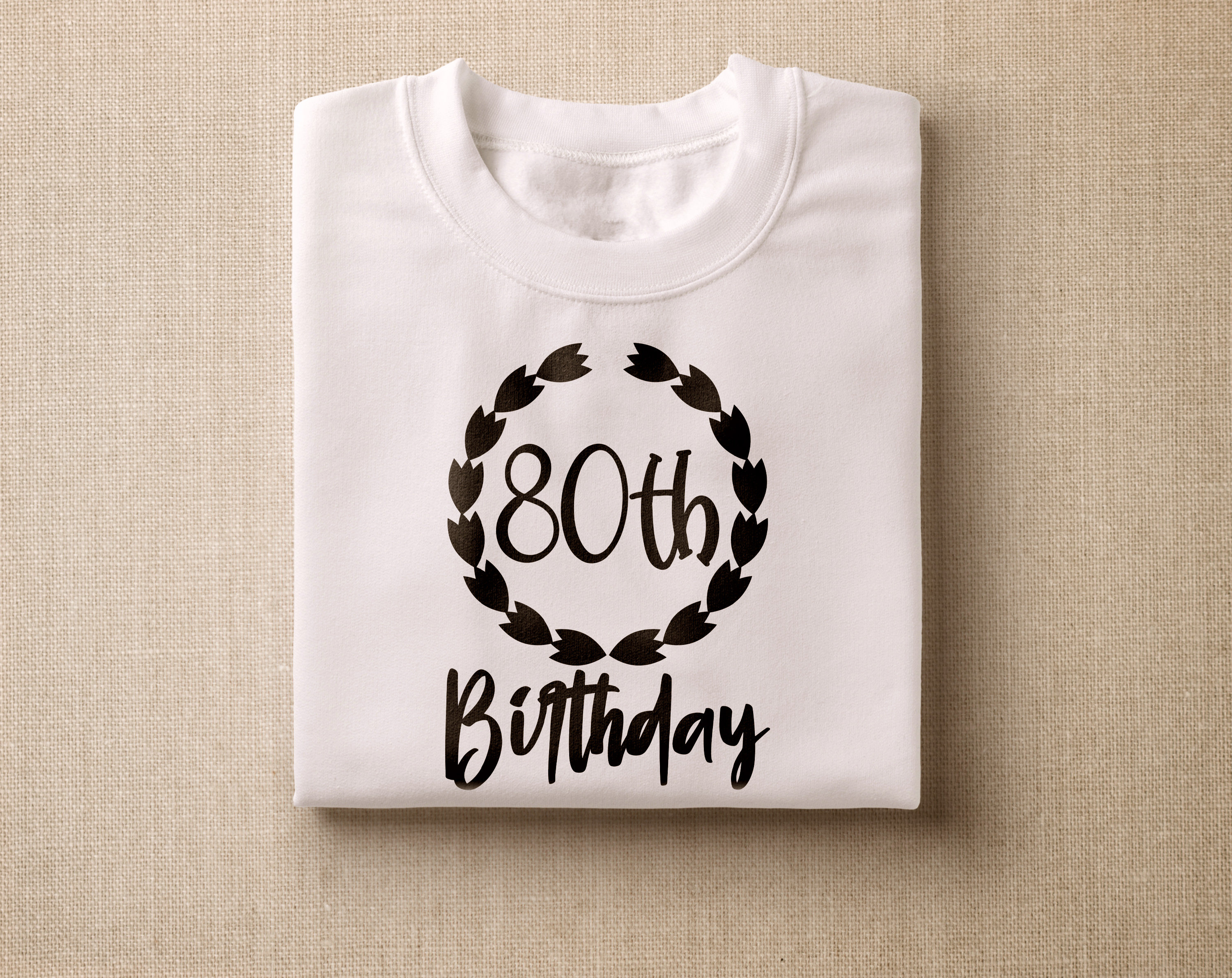 80th Birthday SVG Bundle 6 Designs 80 and Fabulous SVG It - Etsy
