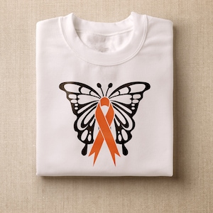 Multiple Sclerosis Awareness SVG Bundle - 25 Designs, Orange Ribbon SVG ...