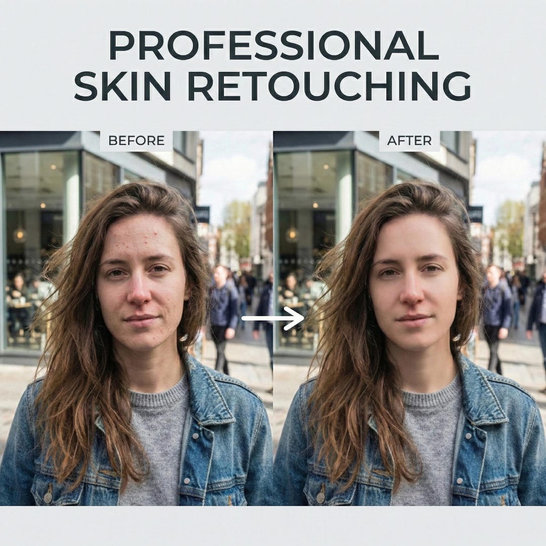Professional Skin Retouching & Face Editing, Photo Retouch Service ...