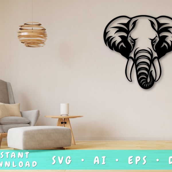 Elephant Wall Art - Etsy