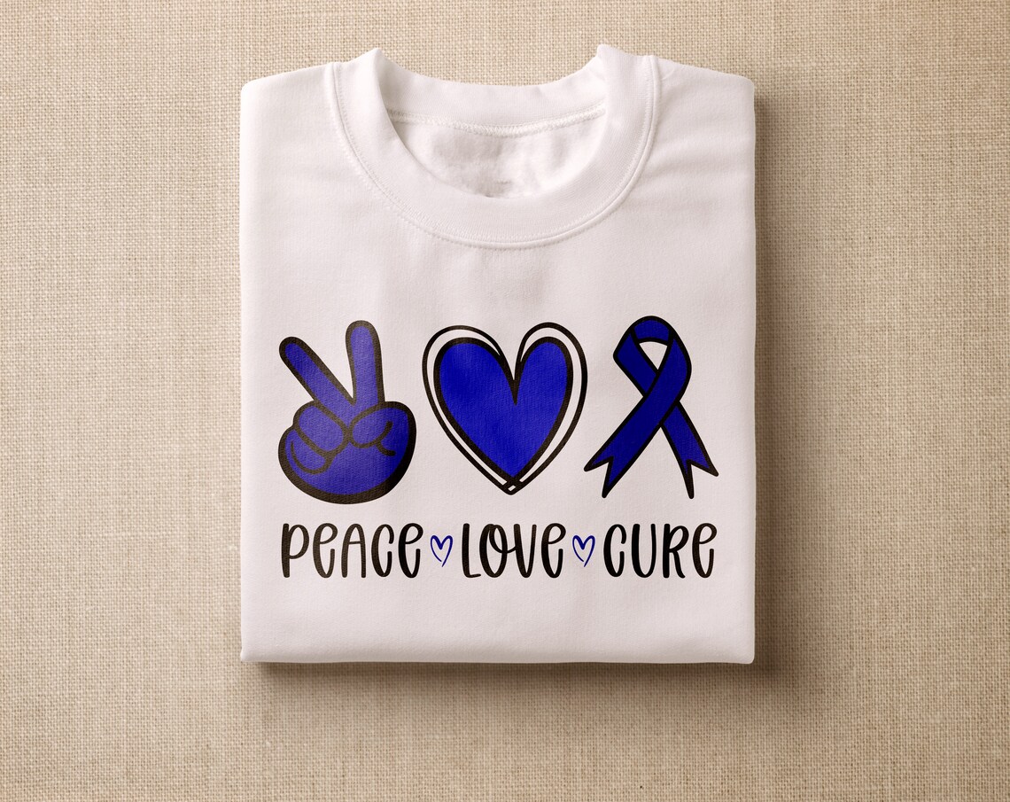 Colon Cancer Awareness SVG Bundle 25 Designs Colon Cancer - Etsy