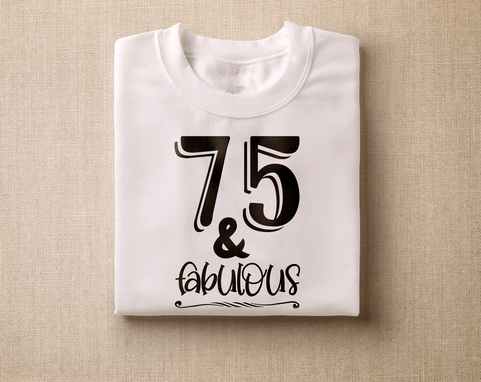 75th Birthday SVG Bundle, 6 Designs, 75th Birthday Shirt SVG, Cheers to ...