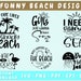 Funny Beach SVG Bundle, 6 Designs, Beach Quotes SVG, Beach Sayings SVG ...
