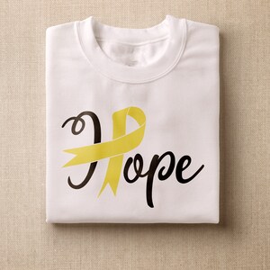 Bone Cancer Awareness SVG Bundle - 25 Designs, Yellow Ribbon SVG, Bone ...