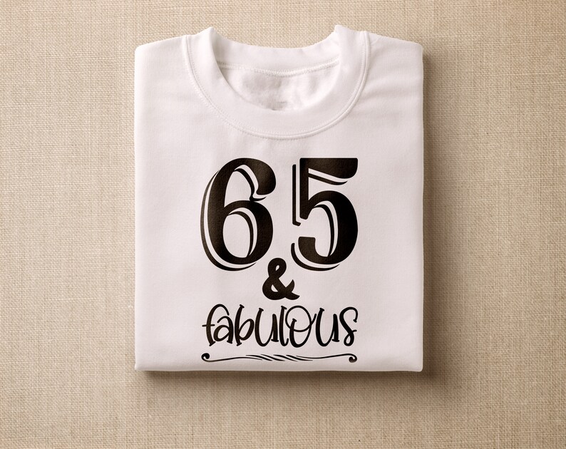 65th Birthday SVG Bundle 6 Designs 65th Birthday Shirt SVG - Etsy