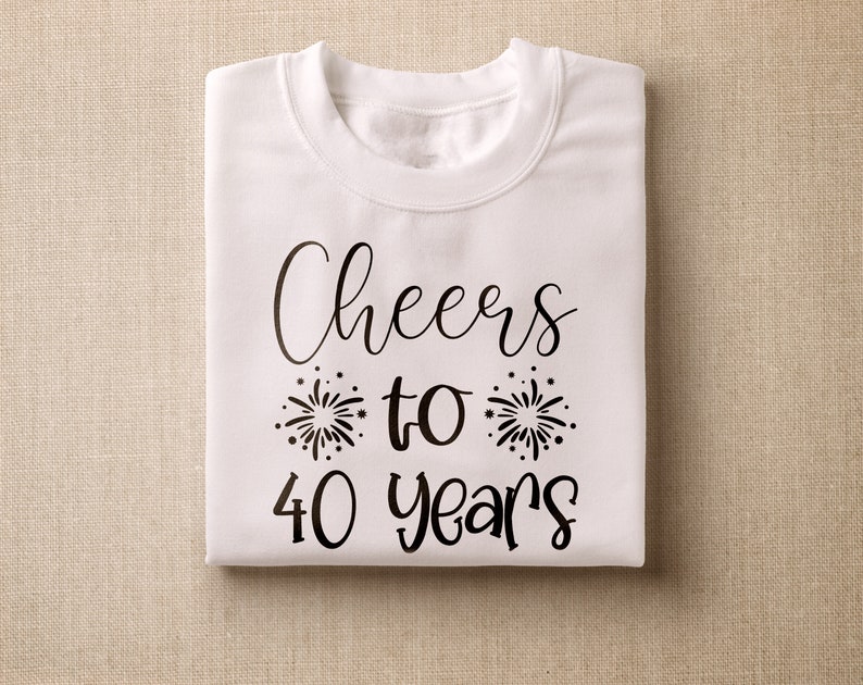40th Birthday SVG Bundle 6 Designs 40 and Fabulous SVG It - Etsy