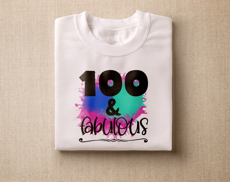 100th Birthday Sublimation Designs Bundle 6 100th Birthday - Etsy