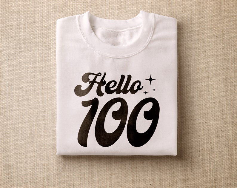 100th Birthday SVG Bundle 6 Designs 100 and Fabulous SVG It - Etsy