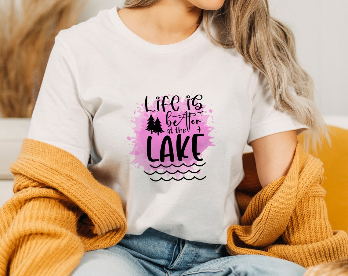 Lake Sublimation Designs Bundle, 6 Designs, Lake PNG Files for ...