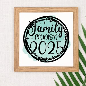 Family Reunion Sublimation Designs Bundle, 6 Family Reunion PNG Files ...