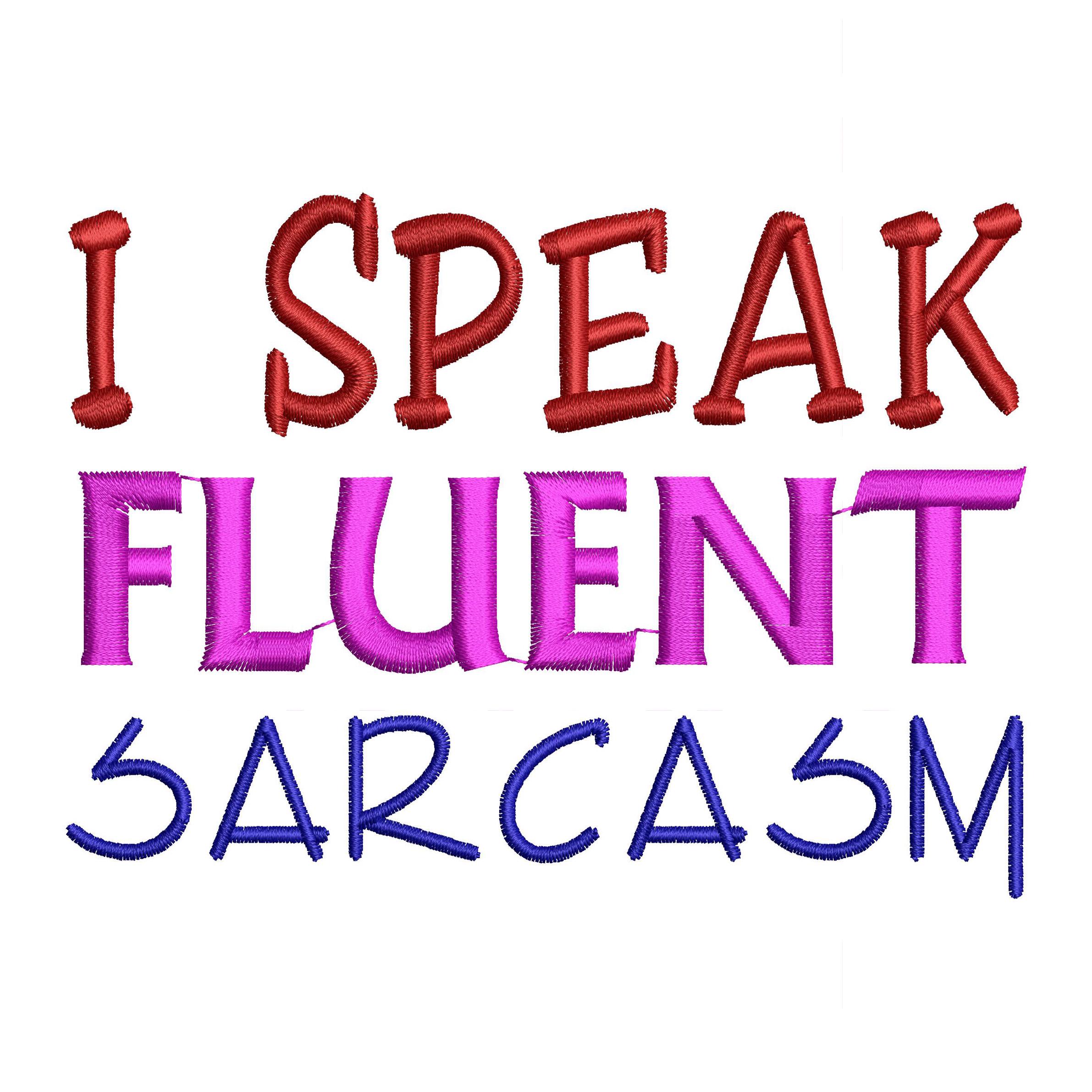 Sarcastic Embroidery Designs Bundle - 15 Designs, Funny Quotes ...