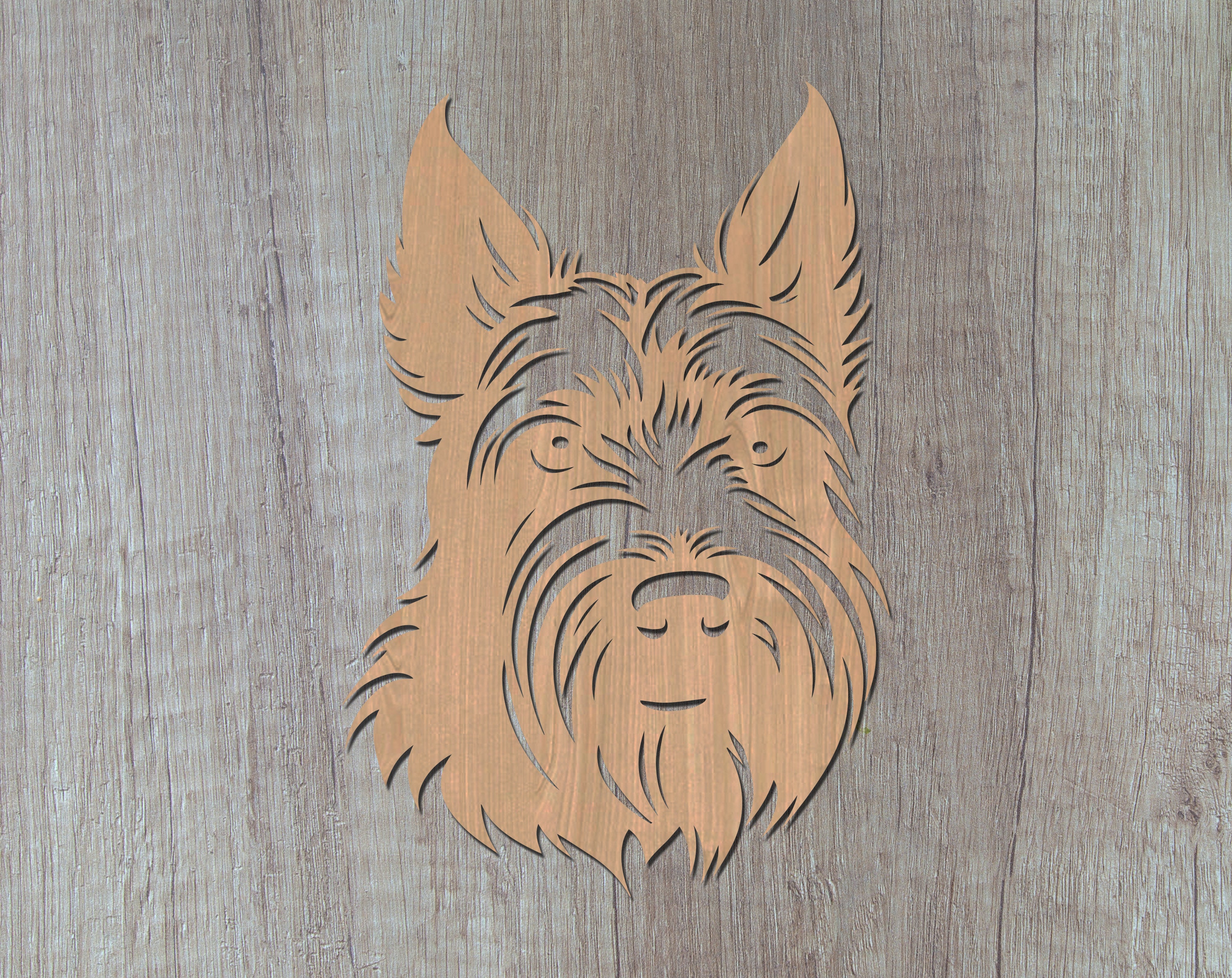 Scottish Terrier Laser SVG, Scottish Terrier Wall Art SVG, DXF, Eps ...