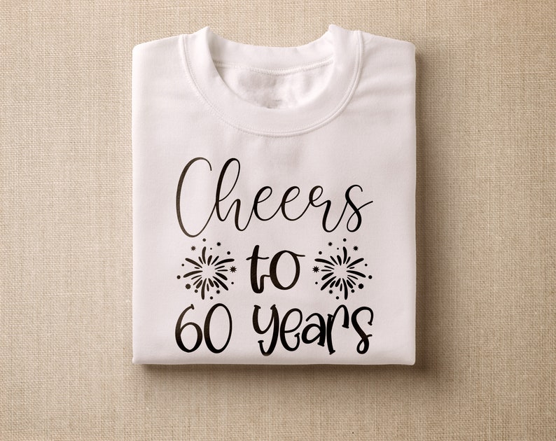 60th Birthday SVG Bundle 6 Designs 60 and Fabulous SVG It - Etsy