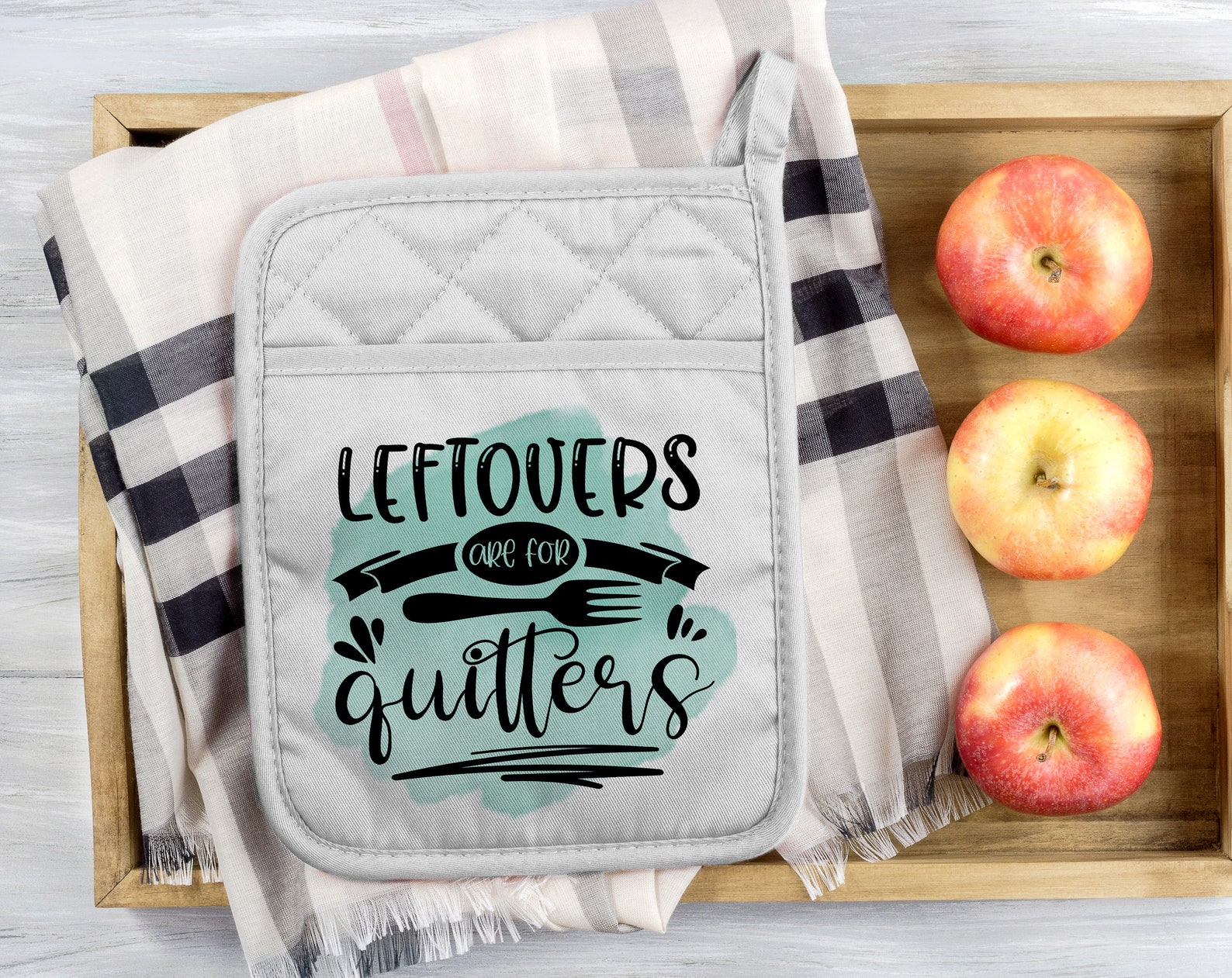 Pot Holder Sublimation Designs Bundle, 6 Pot Holder Quotes PNG Files ...